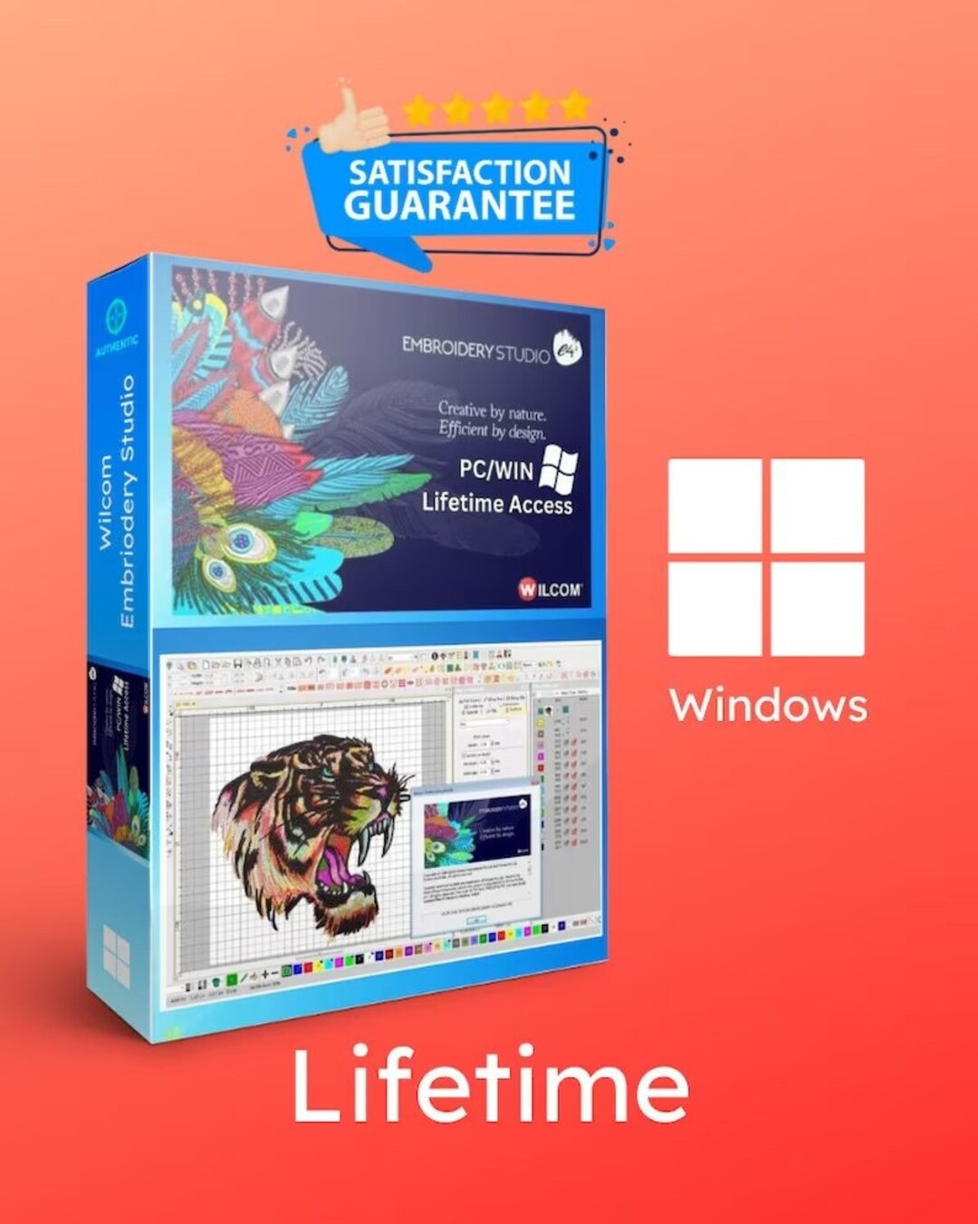 Wilcom Embroidery Studio E4.2 and Coreldraw Graphics Suite 2023 - Etsy