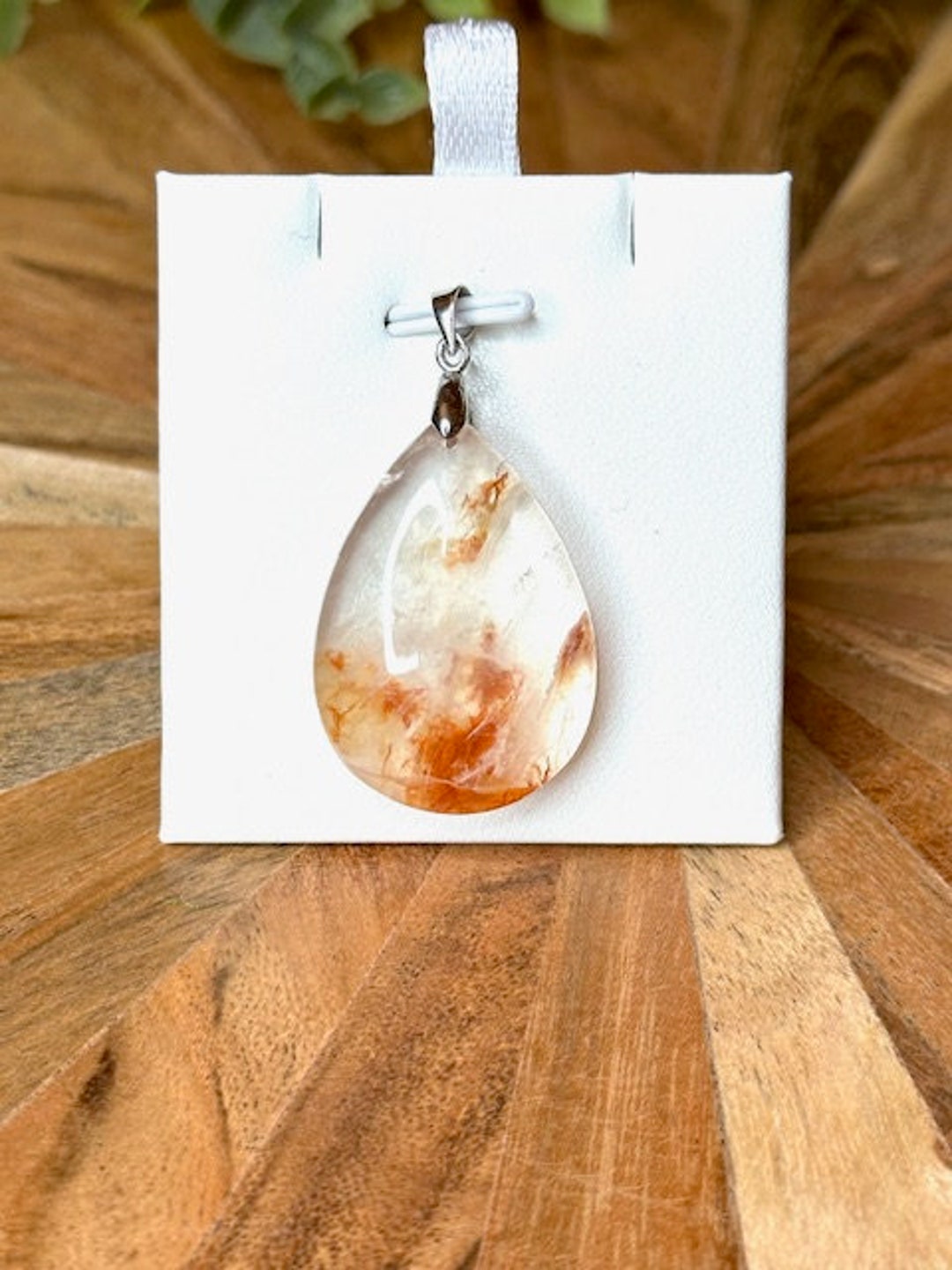 Snowflake Quartz Pendant - Etsy