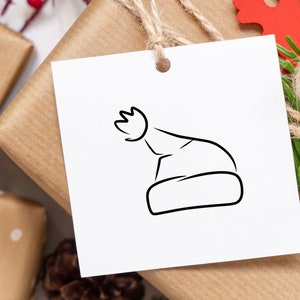 Santa Hat Svg Big Bundle, Christmas SVG, Santa Hat Silhouette ...