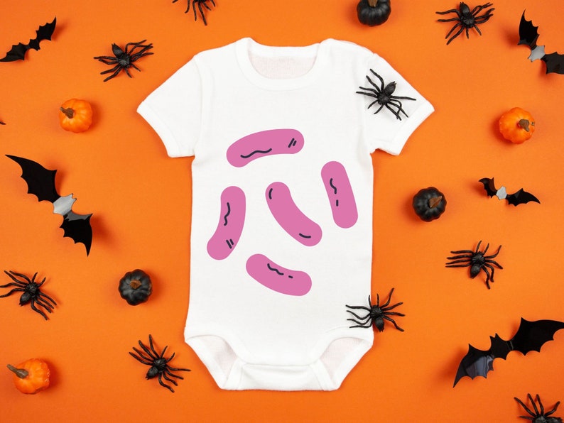 Bacteria Character SVG Illustration Bundle, Funny Virus Set, Virus and ...