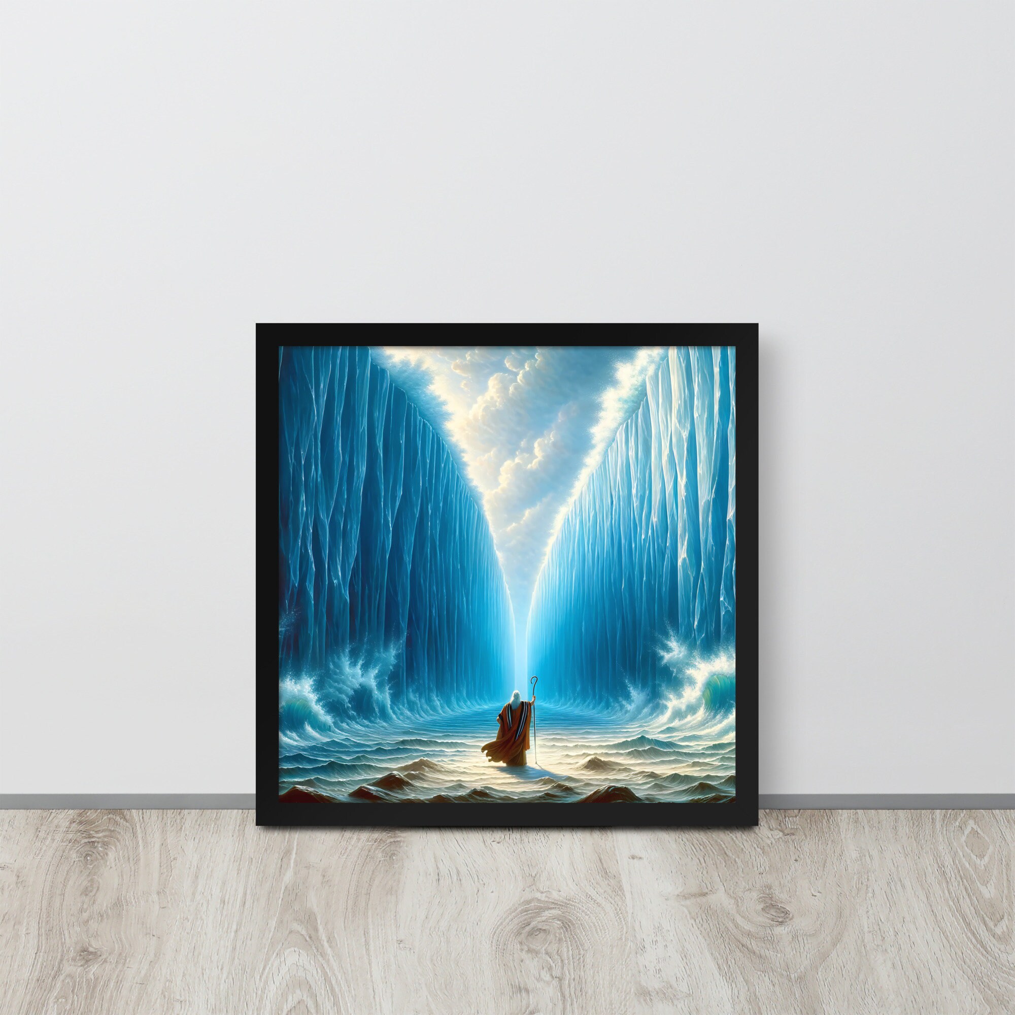 Moses and the Red Sea | Moses Miracle | Parting Waters Art | Exodus ...
