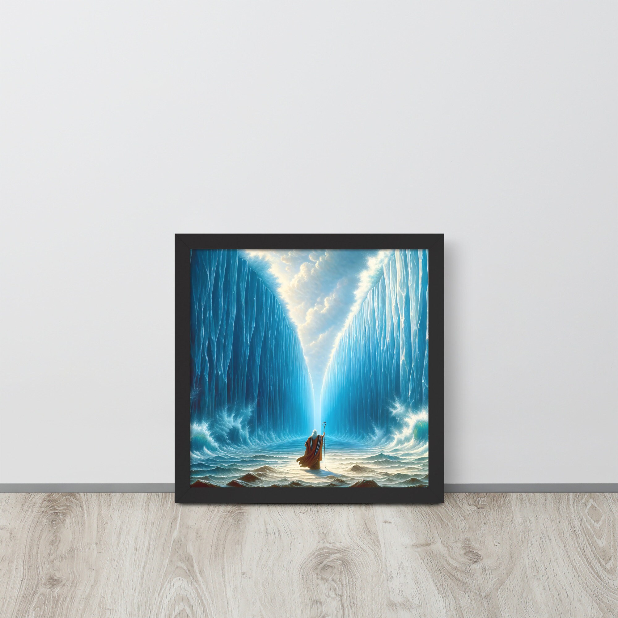 Moses and the Red Sea | Moses Miracle | Parting Waters Art | Exodus ...