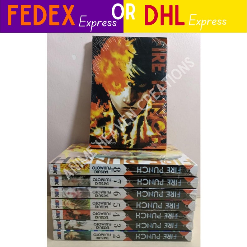 FIRE PUNCH Tatsuki Fujimoto Manga Volume 1-8 Full Set English Comic ...