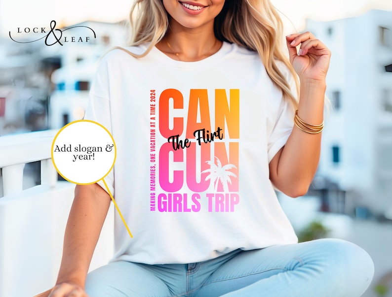 Cancun Girls Trip Shirts, Birthday Vacation Group Shirts, Funny Most ...