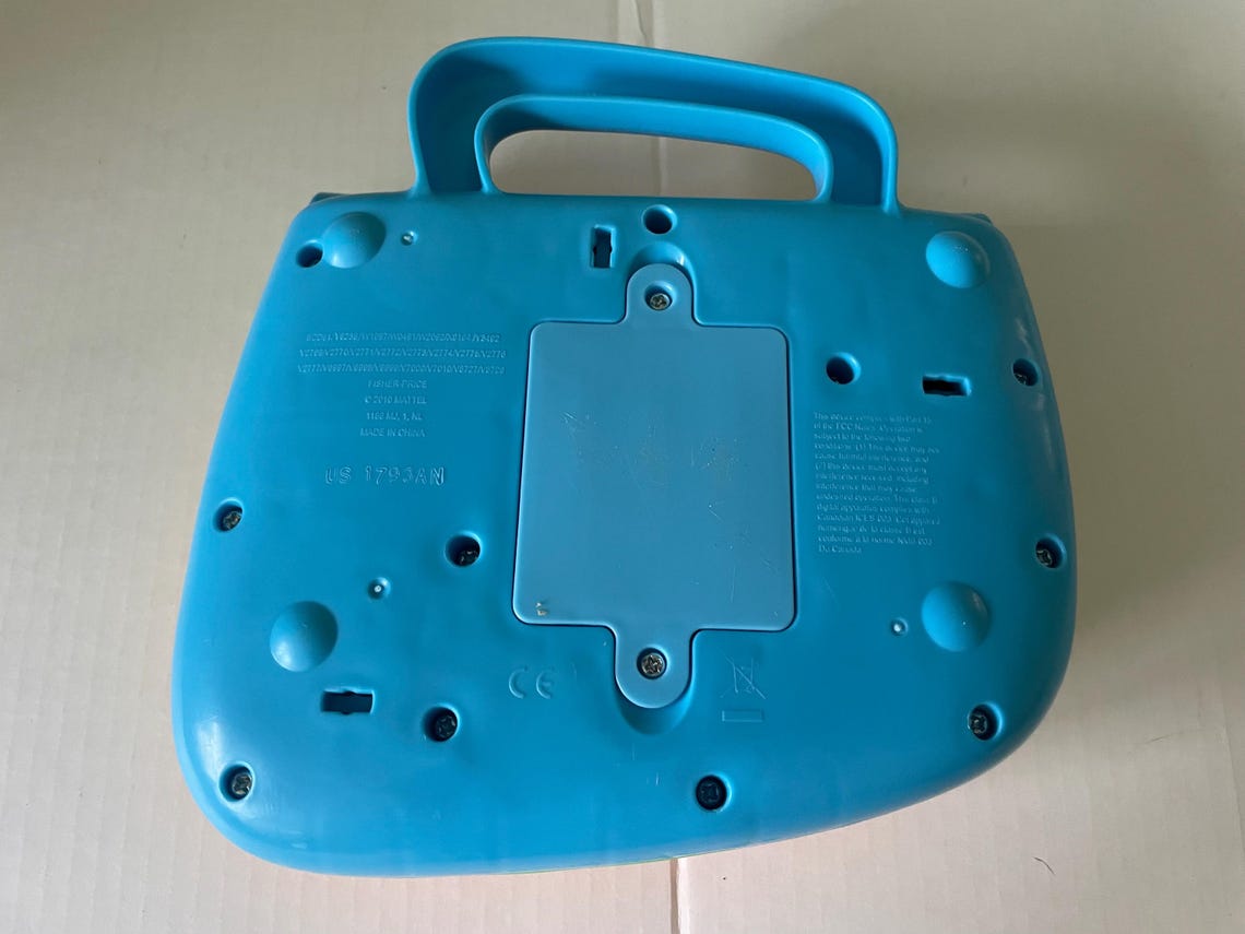Fisher Price Laugh & Learn Smart Screen Laptop Bi-lingual Computer 2010 ...