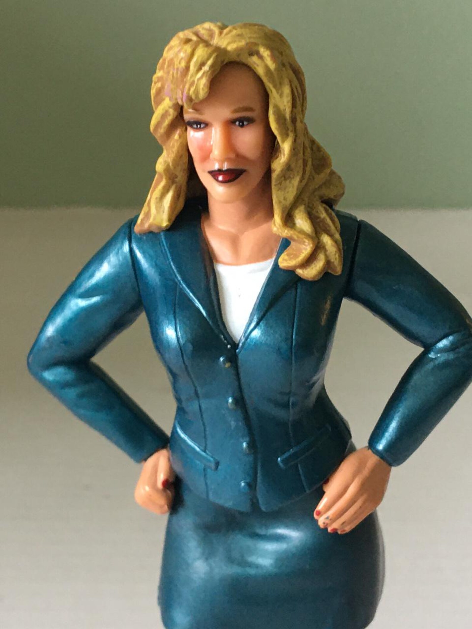 1999 Jakks Pacific Debra Mcmichael Wrestling Action Figure With Skirt ...