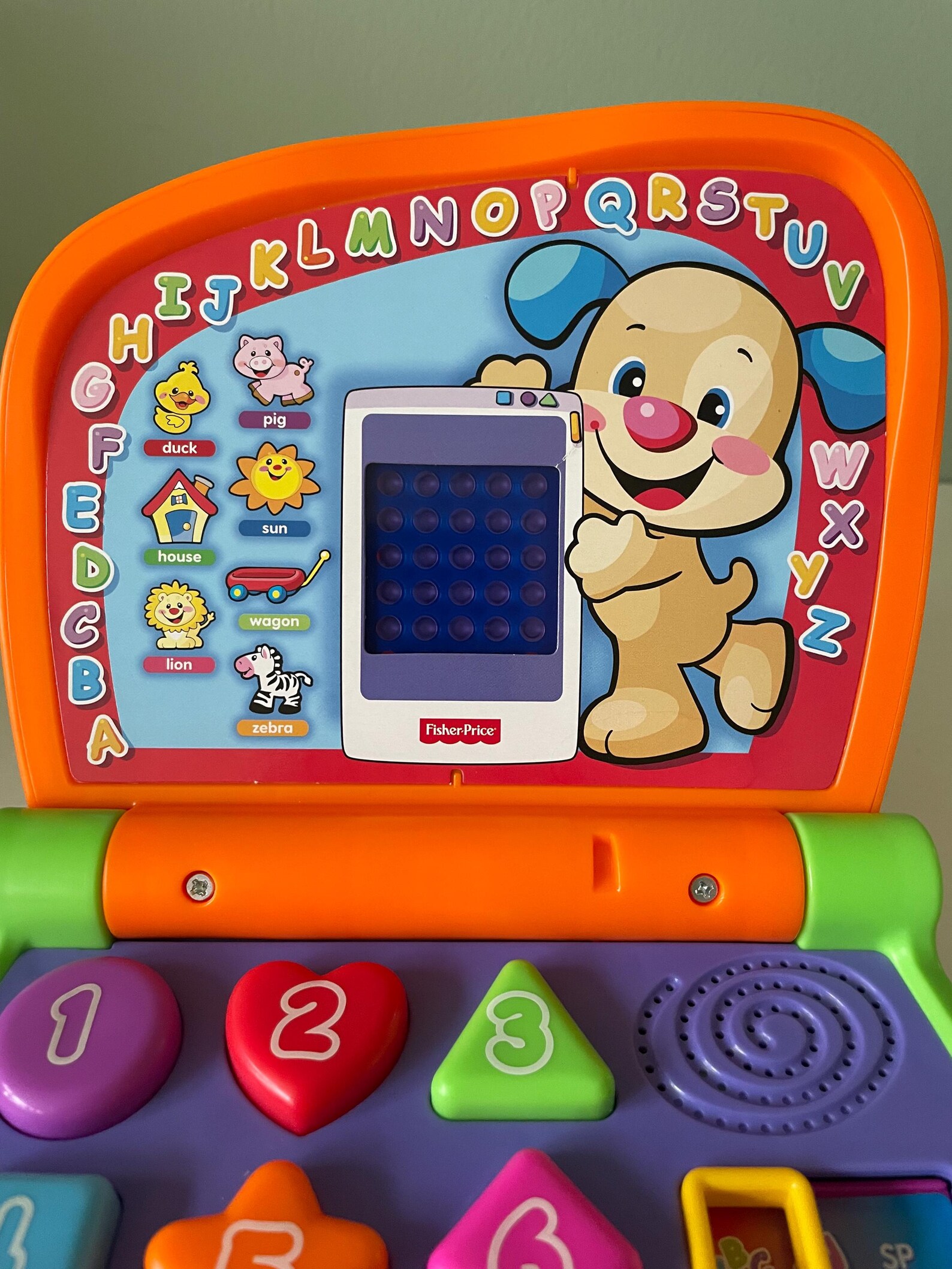 Fisher Price Laugh & Learn Smart Screen Laptop Bi-lingual Computer 2010 ...