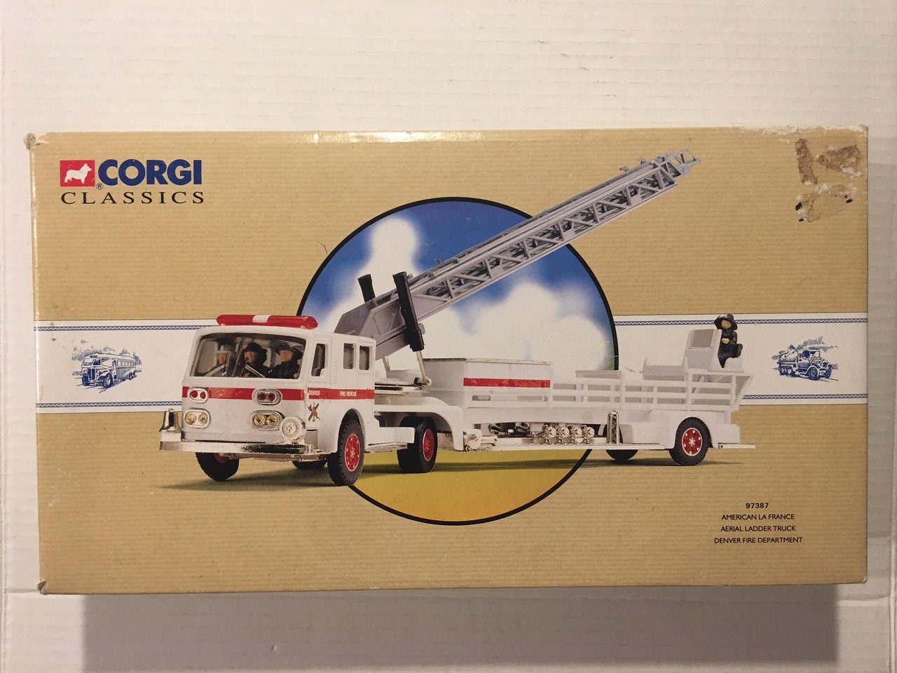 1994 Corgi Classics LE American Lafrance Denver FD Aerial Ladder Truck ...