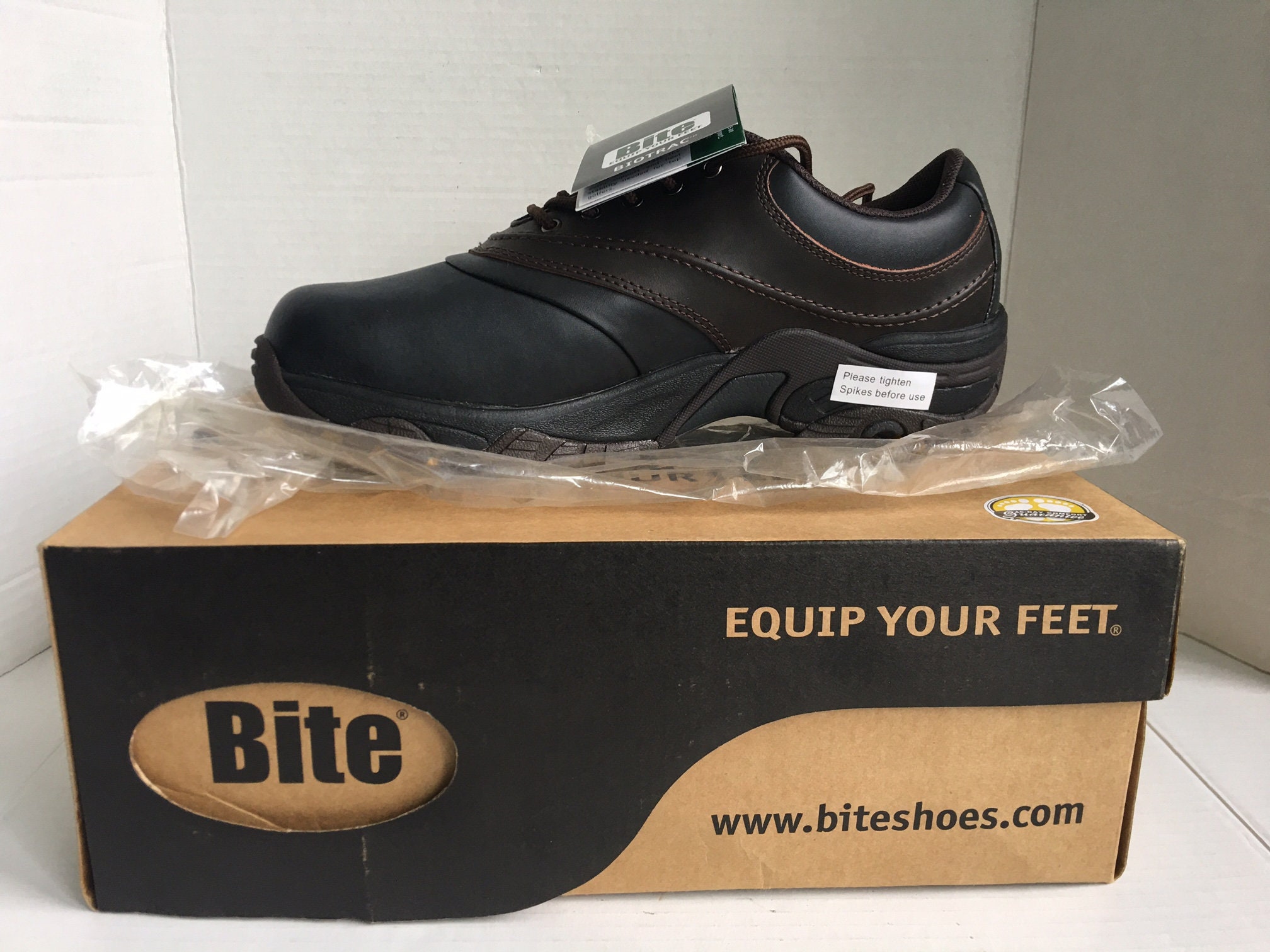 New Bite Stitch Waterproof Leather Two-tone Golf Shoe Mens Sz 10 - Etsy