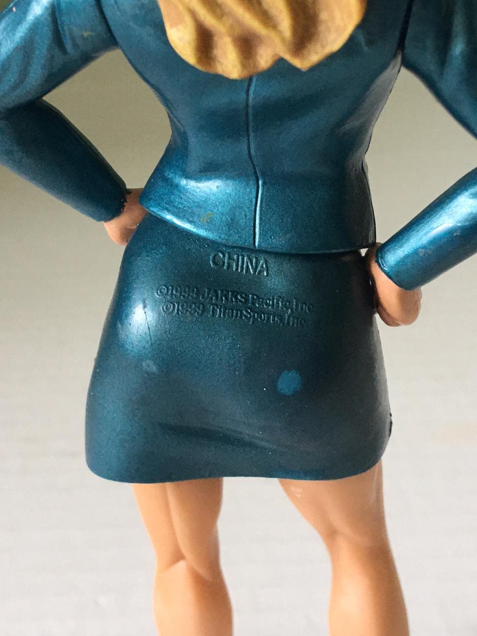 1999 Jakks Pacific Debra Mcmichael Wrestling Action Figure With Skirt ...