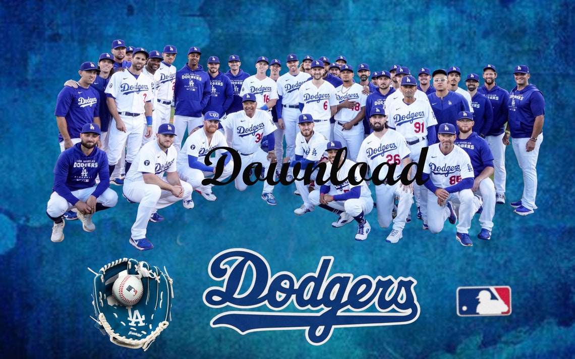 Los Angeles Dodgers Wallpaper - Etsy