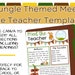 Editable Jungle Themed Meet the Teacher Template - Etsy