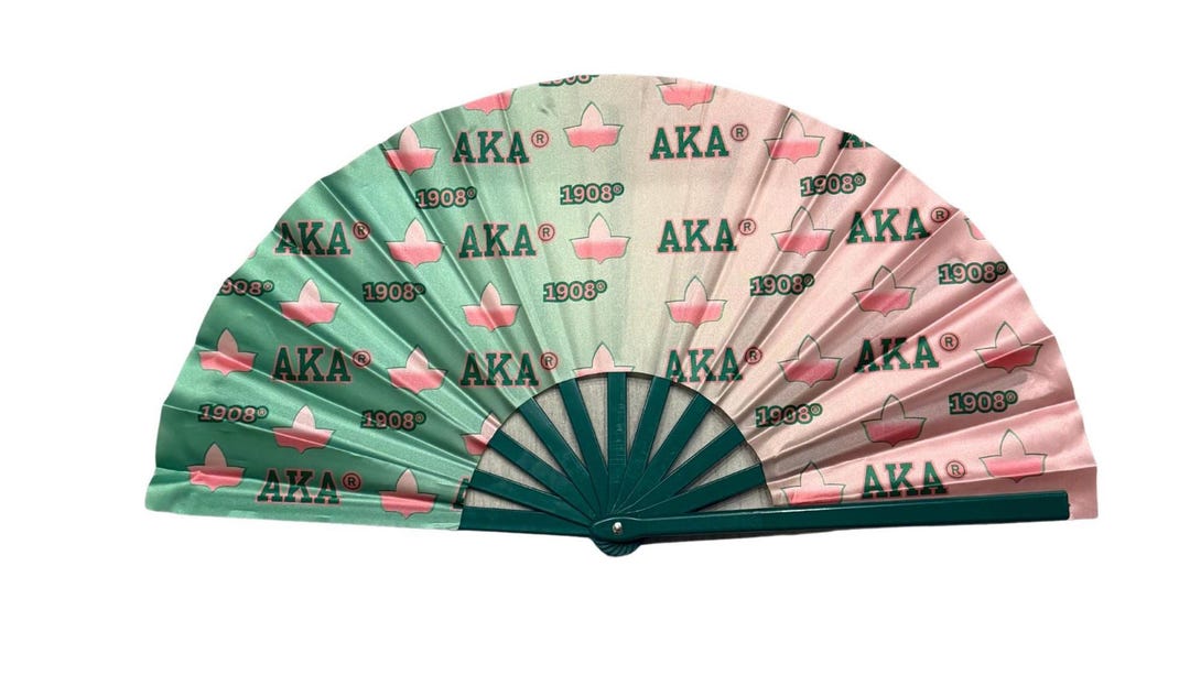 Pretty in Pink AKA Clack Fan | Pinkies and Pearls | Alpha Kappa Alpha ...