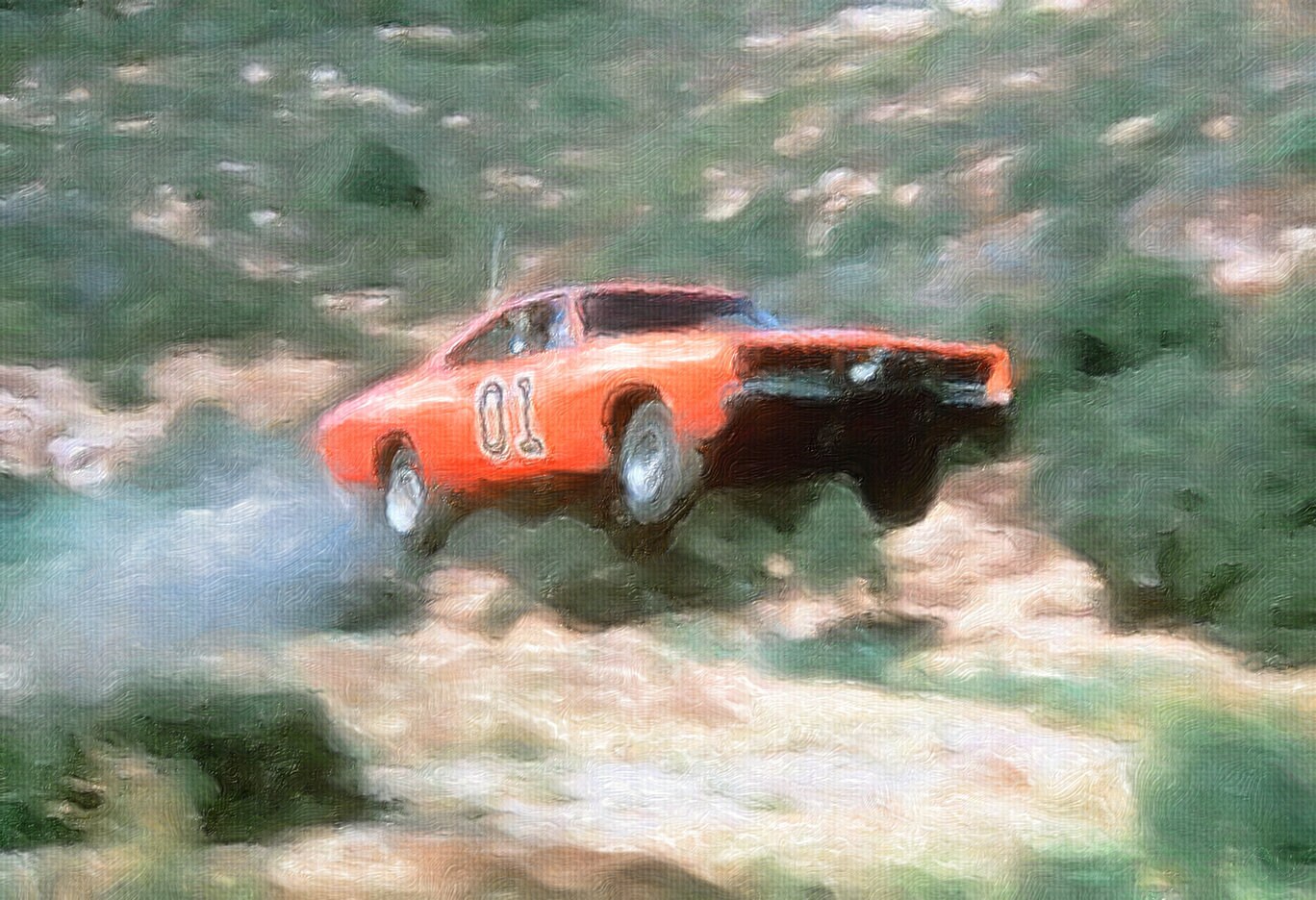Dukes of Hazzard General Lee Duke Boys Dodge Charger 69 Charger Oil ...