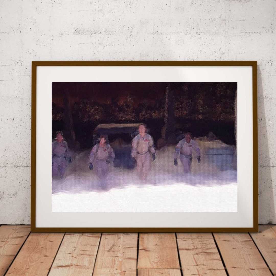 Ghostbusters Art Prints, 1984 , Frozen Empire, Bill Murray , Ecto-1 ...