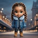Chibi Braids and Tims, Digital Prints, Digital Art, Digital Downloads ...