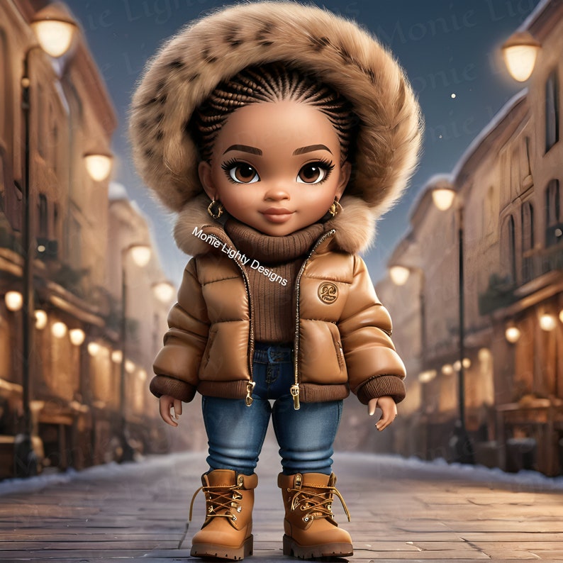 Chibi Braids and Tims, Digital Prints, Digital Art, Digital Downloads ...