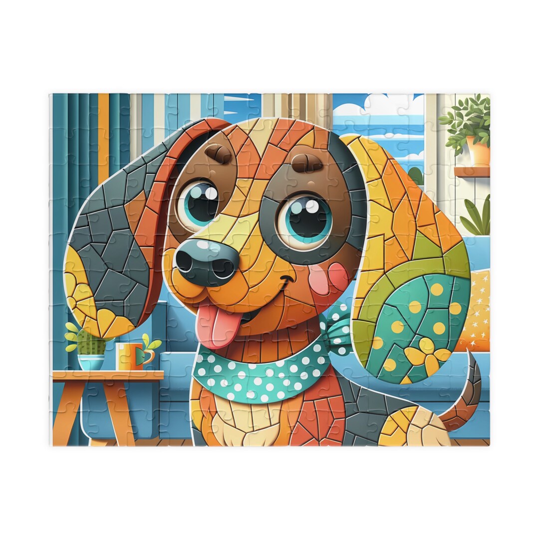Dachshund Puzzle 110, 252, 520, 1014-piece - Etsy