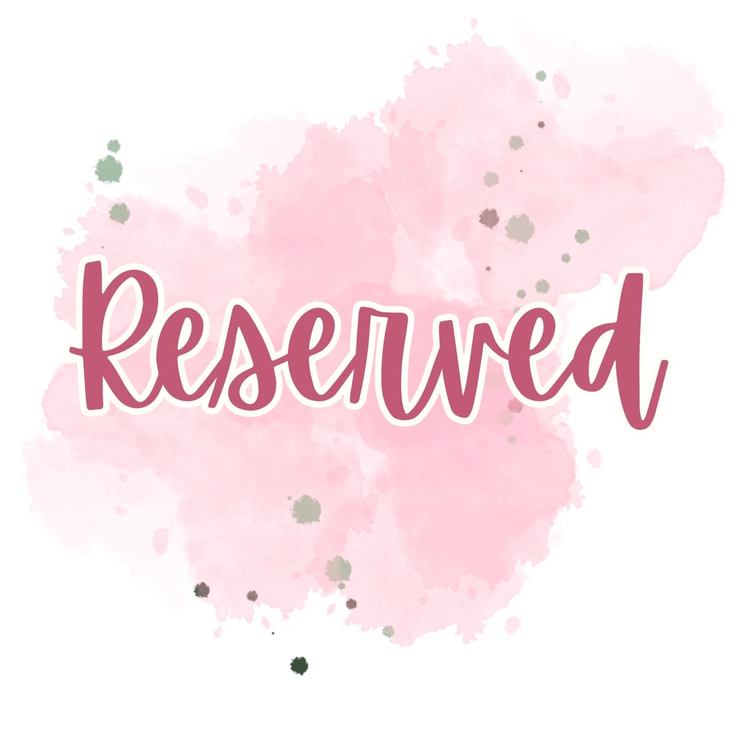 Reserved Listing for Casey - Etsy
