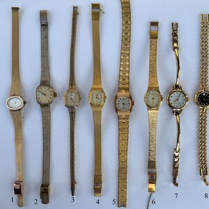 Vintage Gold Watches, Gold Watches, Women's Watches, Women's Gold ...
