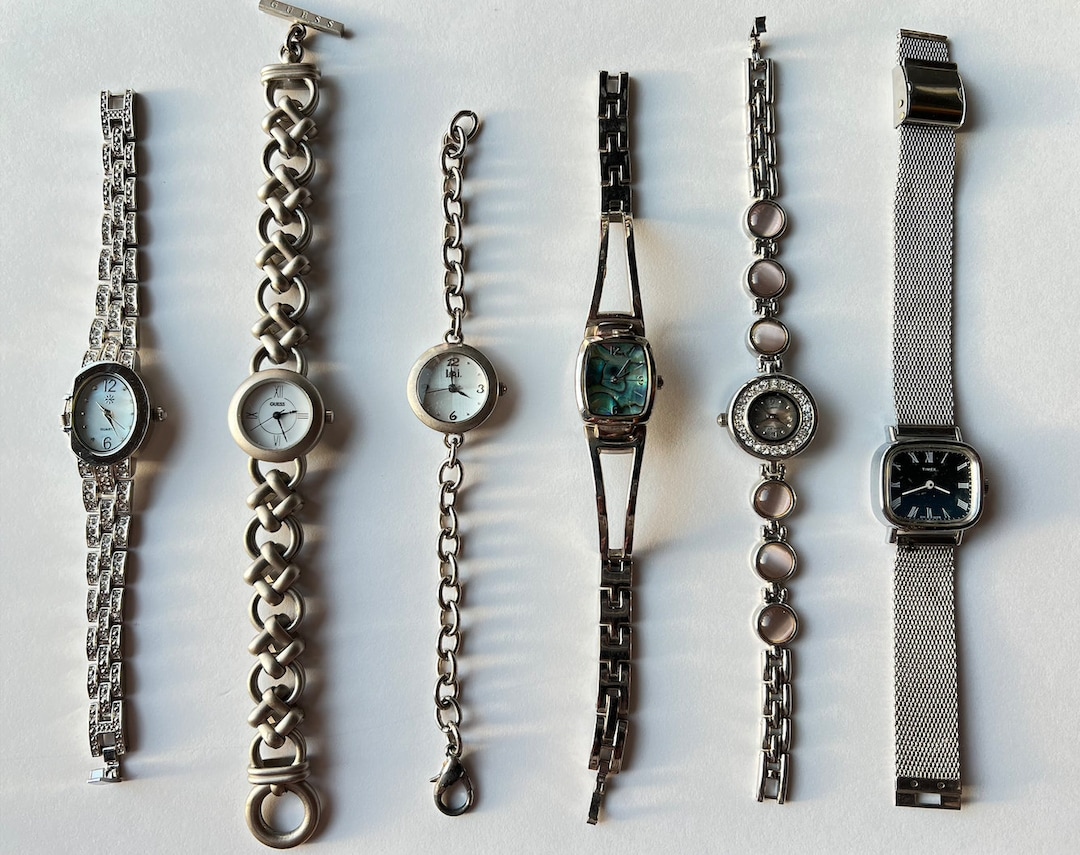 Vintage Silver Watches, Silver Watches - Etsy
