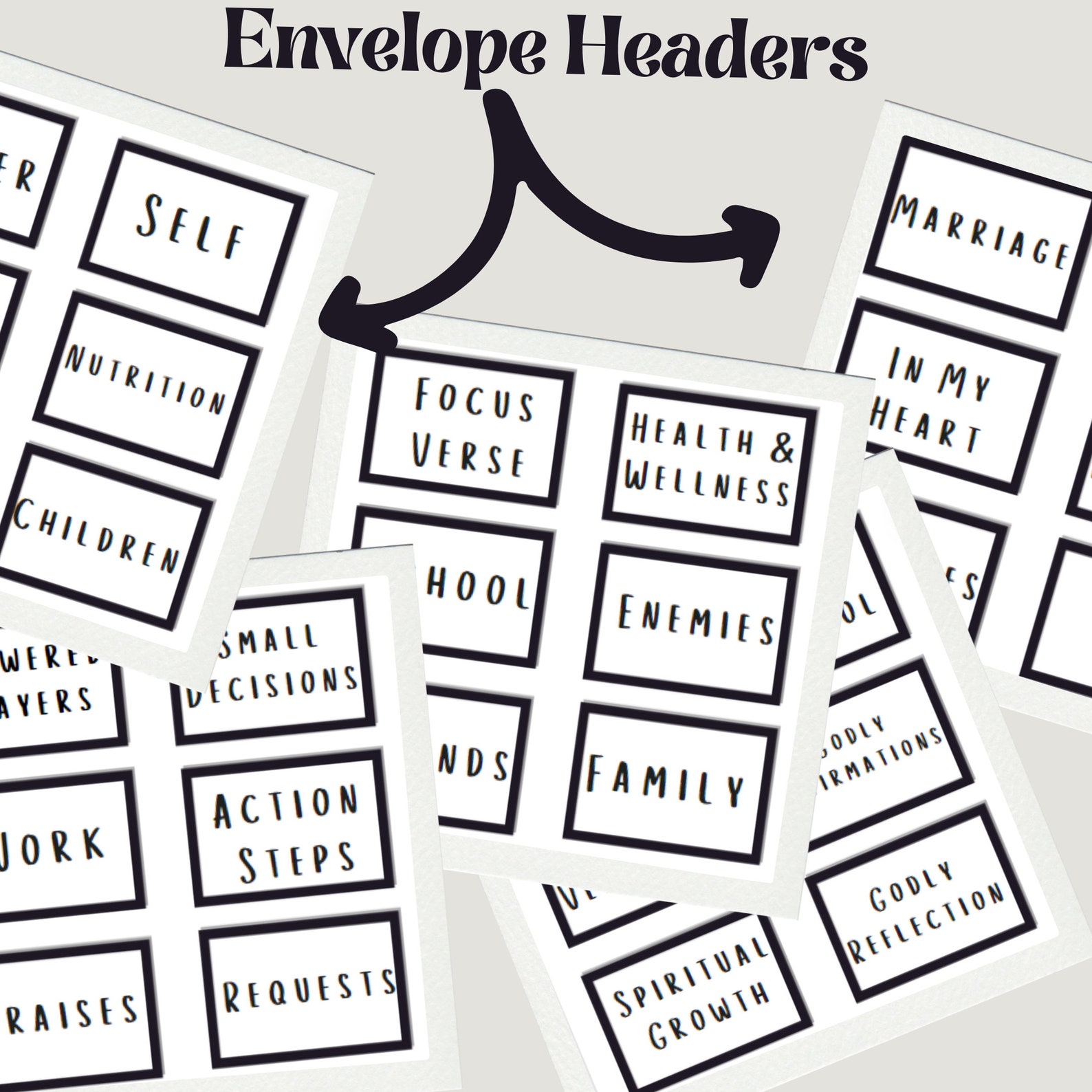 Prayer Promise Board Kit - Black Framed (various Fonts & and Colors to ...