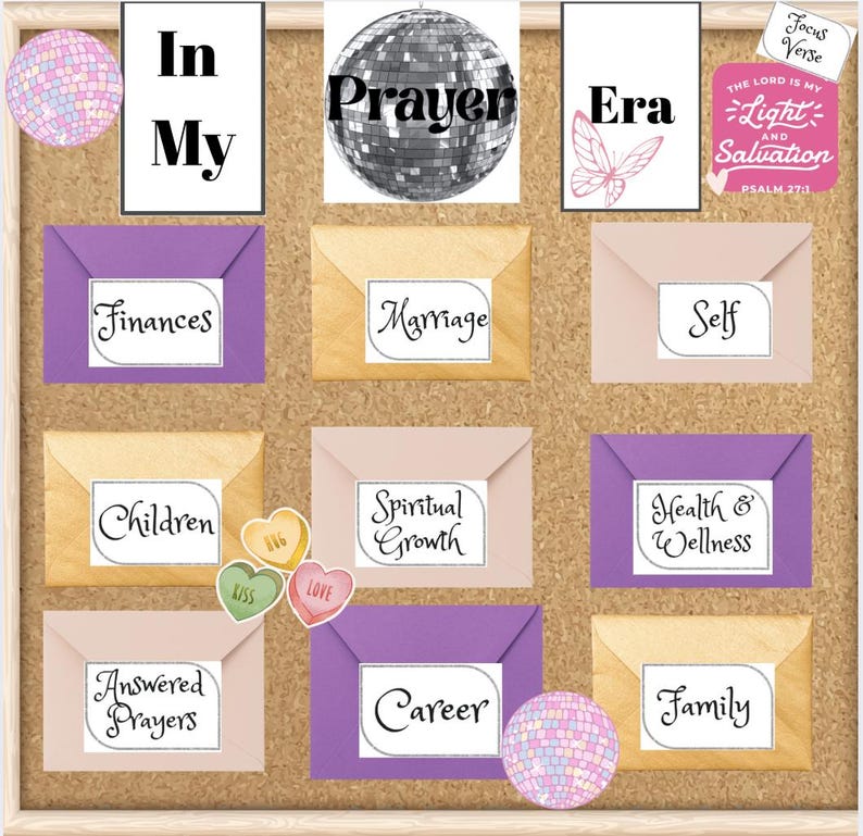 In My Prayer Era - Prayer Board/promise Board (INSTANT DOWNLOAD) - Etsy