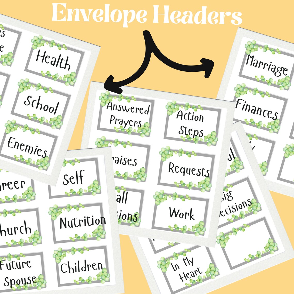 Prayer Promise Board Kit - Indoor Plant Decor - Etsy