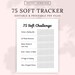 75 Soft Tracker Printable, 75 Soft Challenge, Editable 75 Soft ...