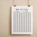 200 Mile Challenge Printable, Running Log and Tracker, Printable Steps ...