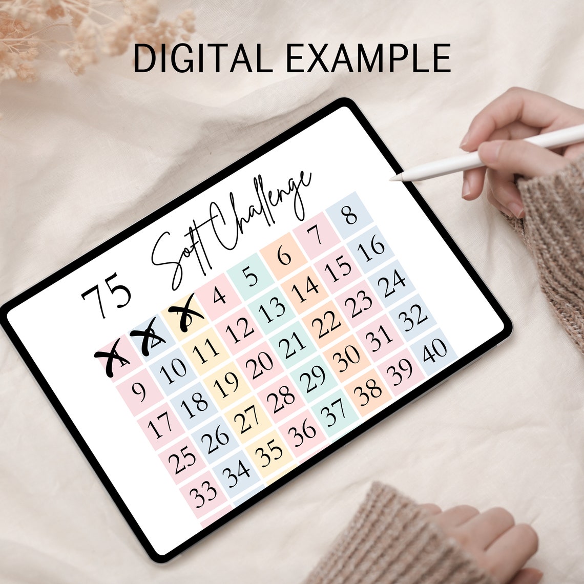 75 Soft Challenge EDITABLE Tracker, 75 Soft Challenge Printable, 75 ...