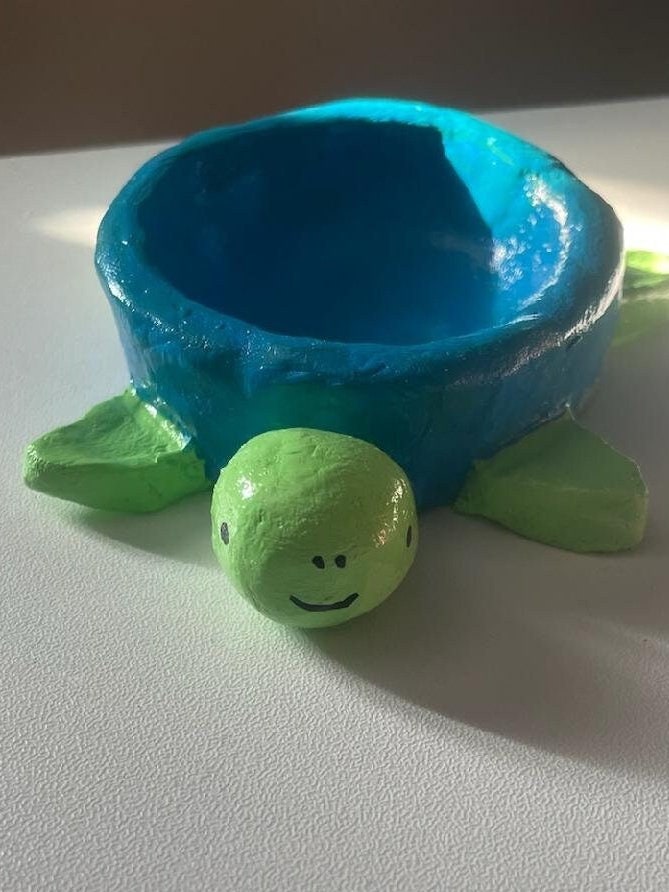 Clay Turtle Jewlery Holder - Etsy