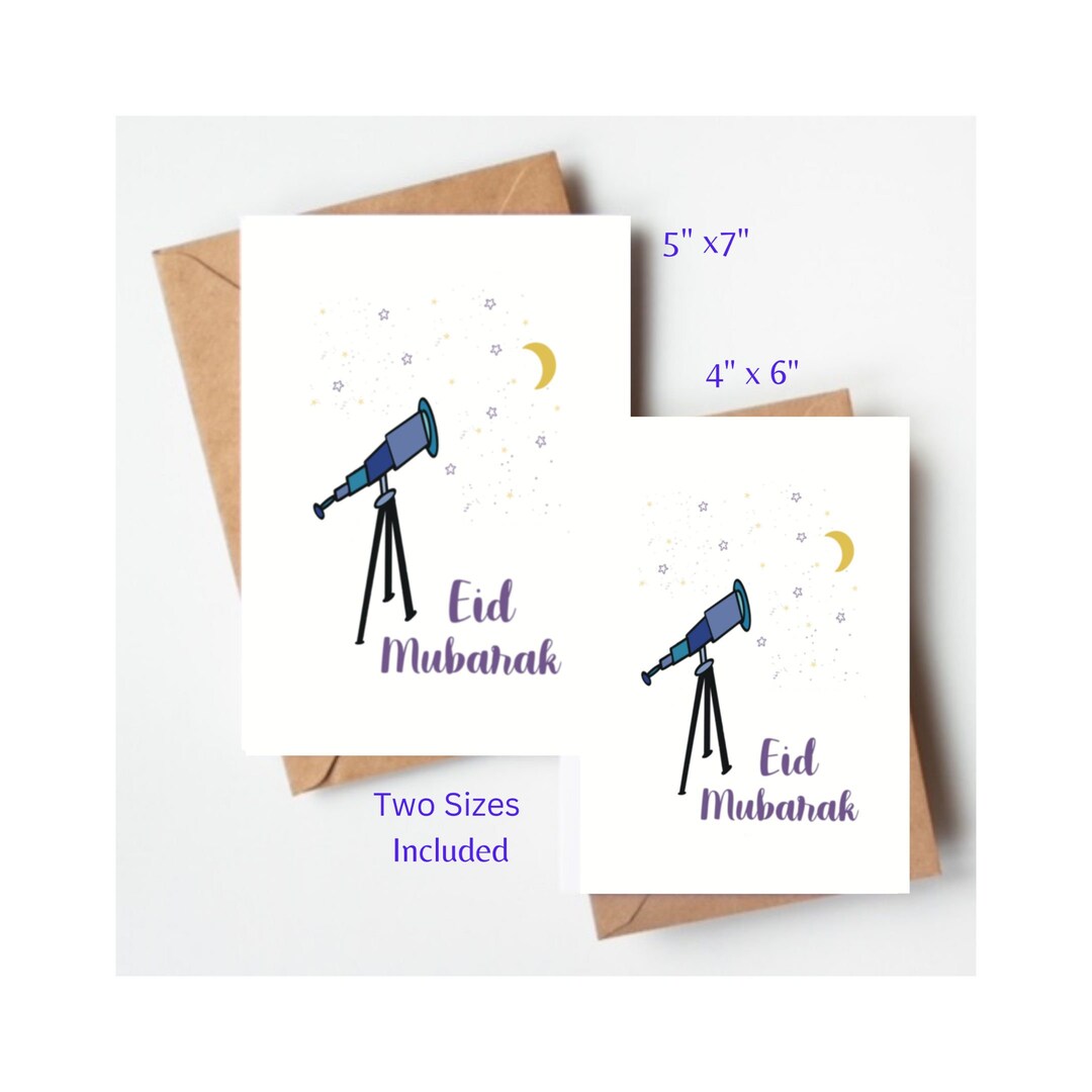 Printable, Digital Download, Fun Eid Card, Islamic Card, Greeting Card ...