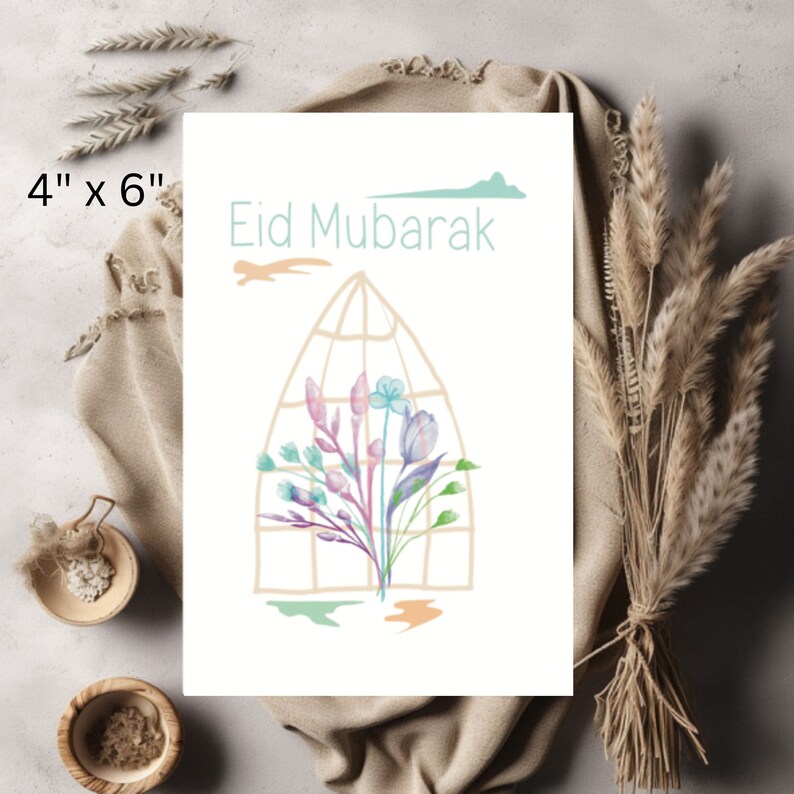 Printable, Digital Download, Eid Card, Islamic Card, Greeting Card ...