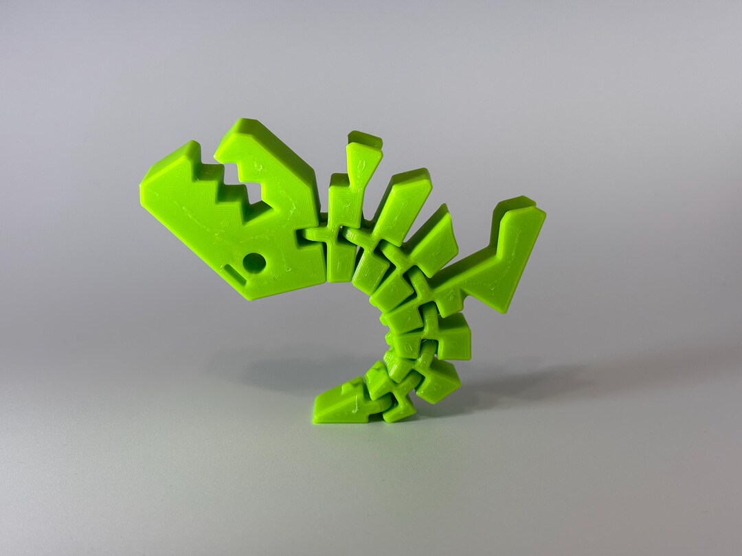 T-rex Flex Toy Fidget Kids - Etsy