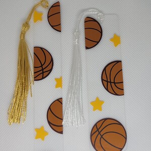 Sports Bookmark for Basketball Fans | Personalized Sports Page Marker ...