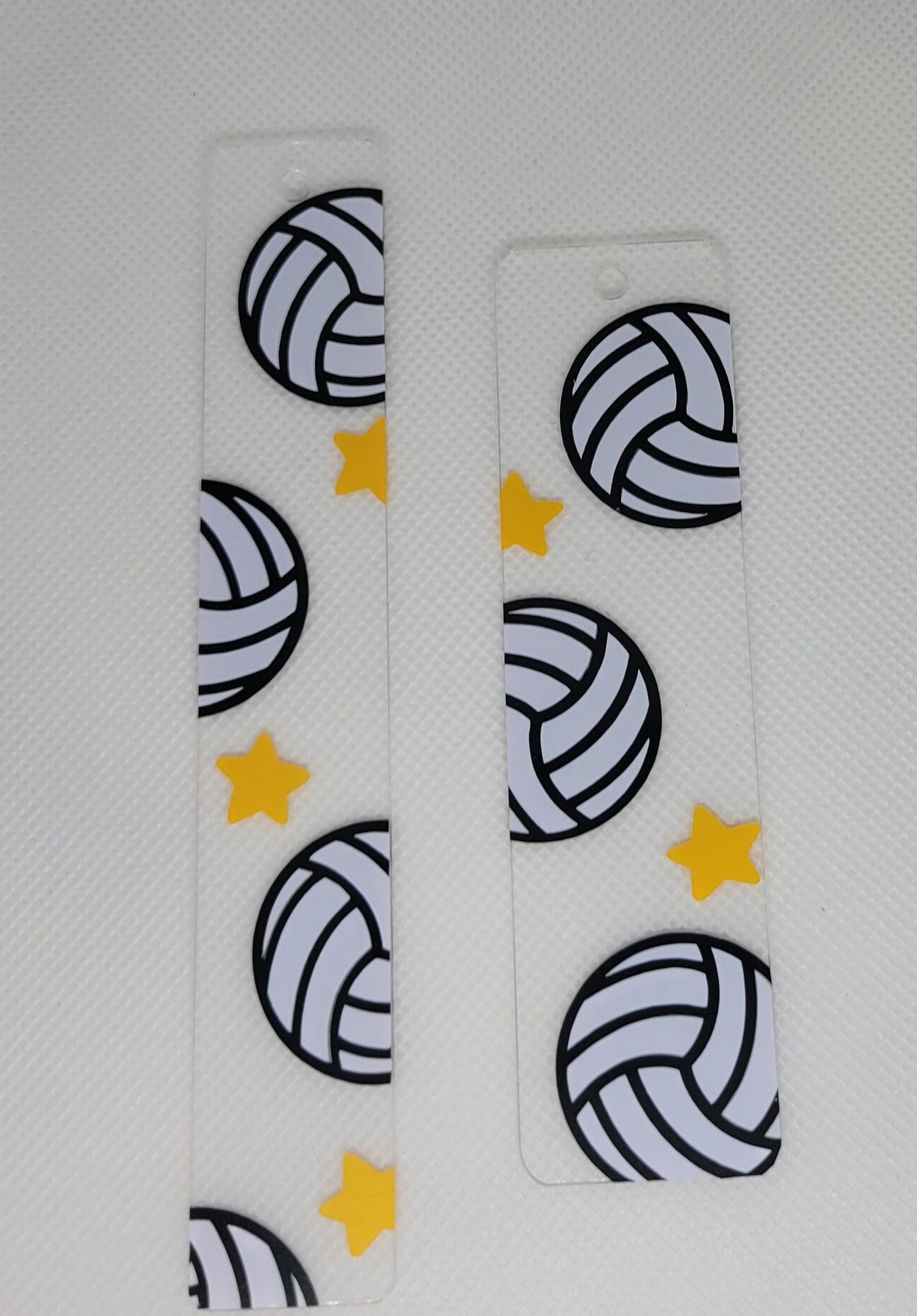 Volleyball Sports Bookmark With Tassels | Bookmark for Sports ...