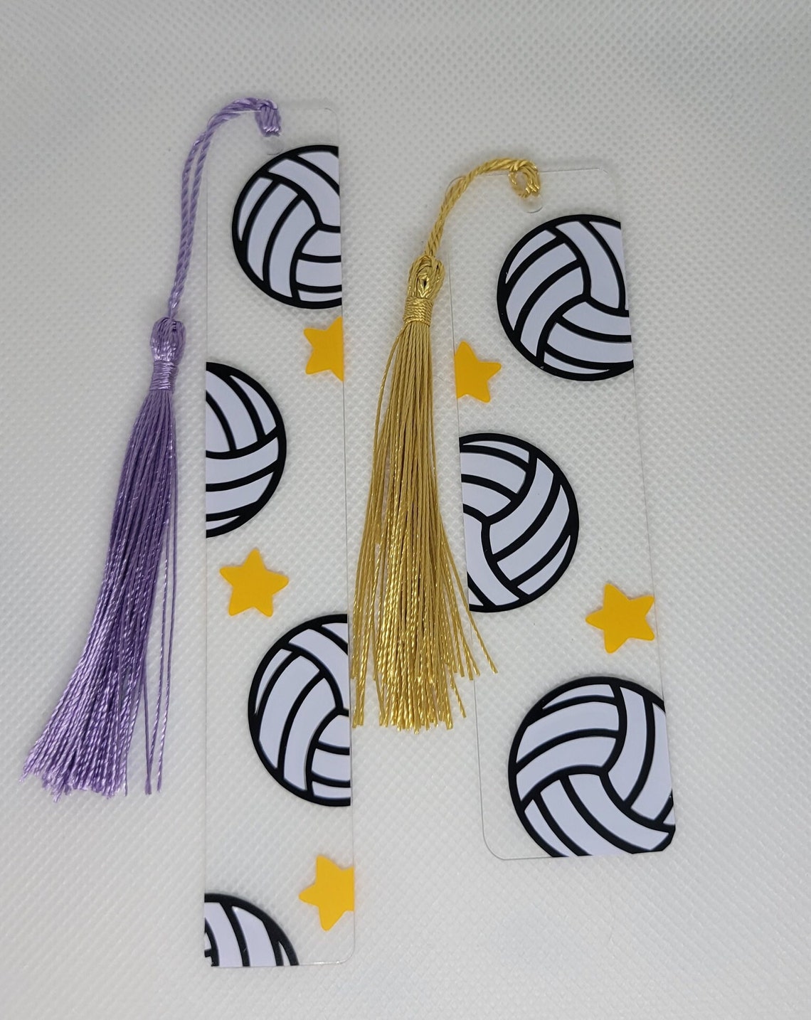 Volleyball Sports Bookmark With Tassels | Bookmark for Sports ...