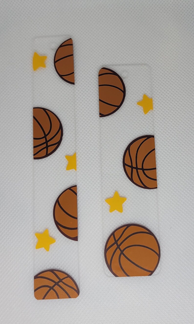 Sports Bookmark for Basketball Fans | Personalized Sports Page Marker ...