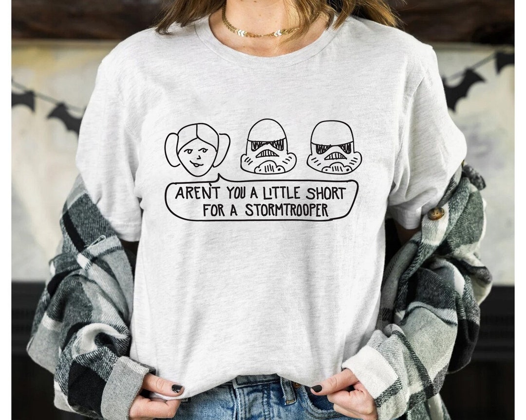 Funny Star Wars Doodle Aren't You A Little Short for A Stormtrooper ...