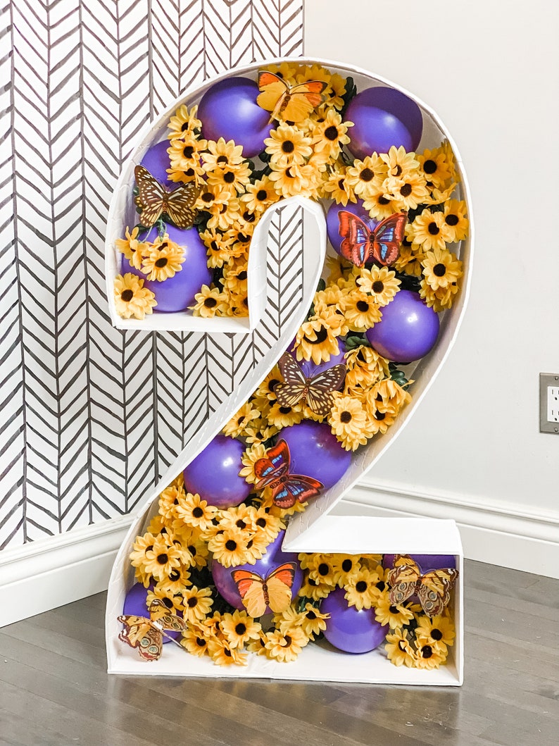 Marquee Number Templates 1ft, 2ft, 3ft, 4ft, 5ft, 6ft With Step by Step ...