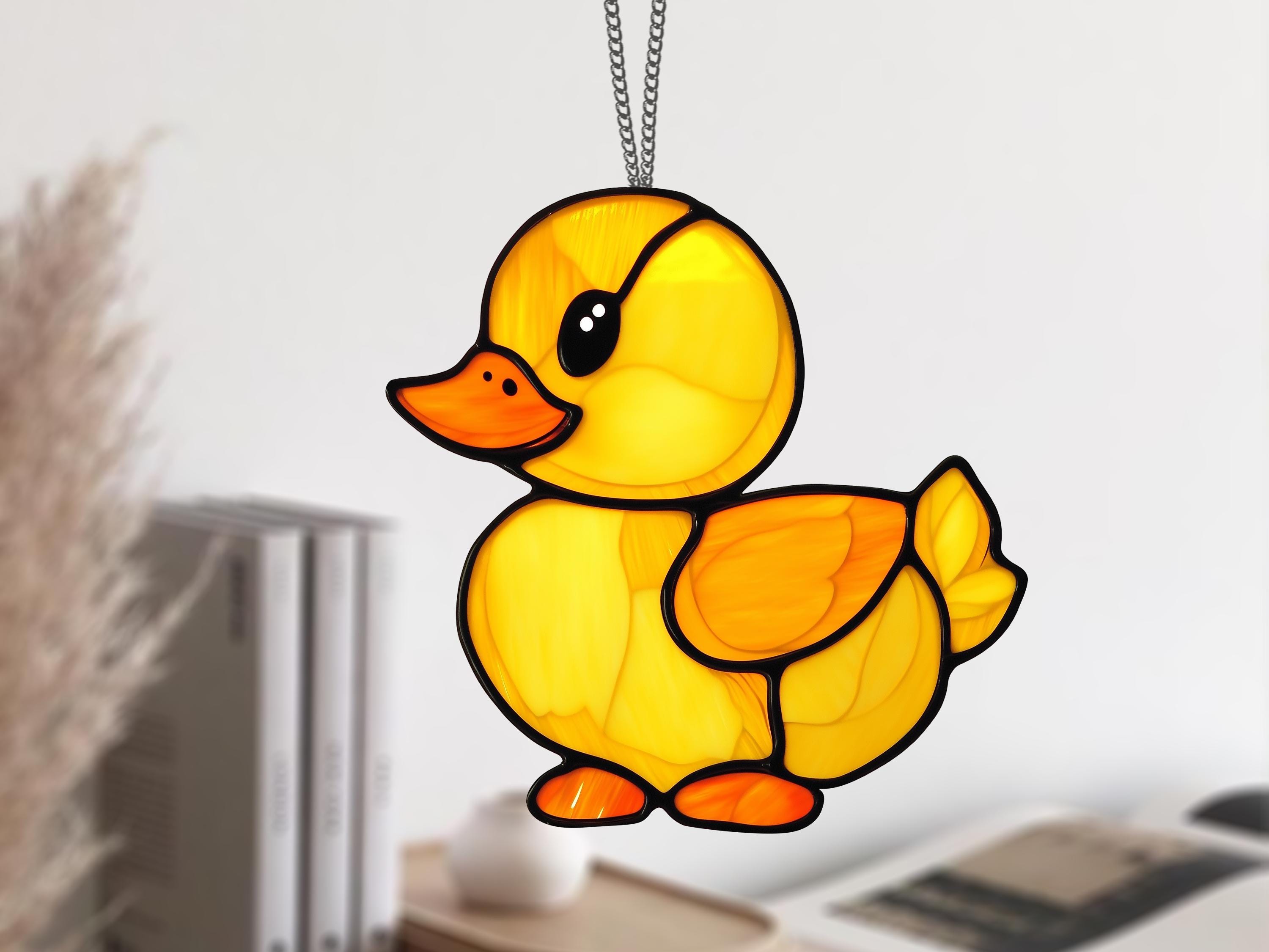 Cute Duck ACRYLIC Window Hanging, Duck Window Hanging, Duck Mom Gift ...