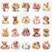Watercolor Dog Clipart Bundle, Cute Puppies Clipart, Animal Art, Dog ...