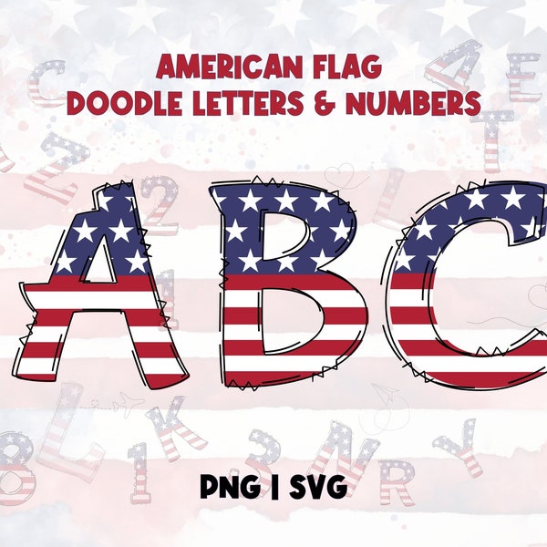 Patriotic Letters - Etsy