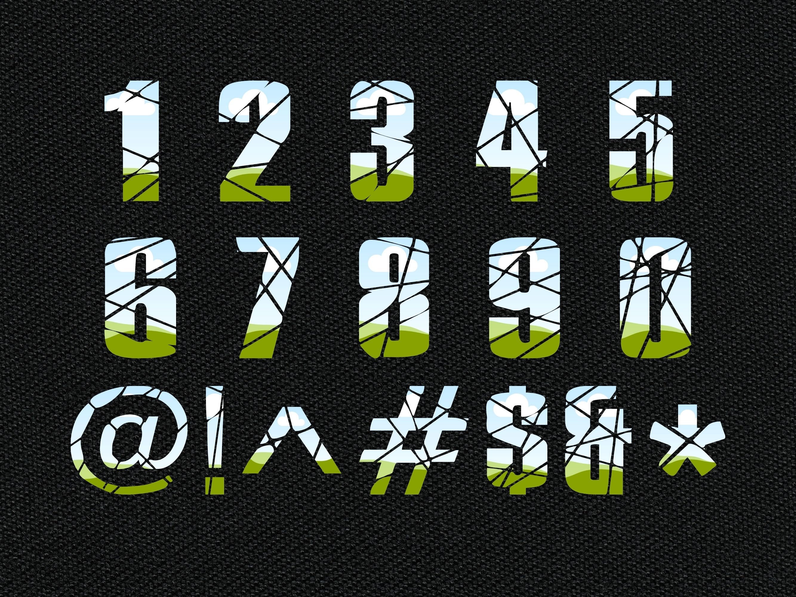 Broken Glass Effect Letters Canva Frames Create Your Own Easy Drag and ...