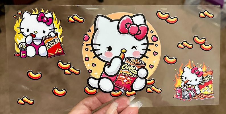 Hello Kitty & Cheetos UV Wrap - Etsy