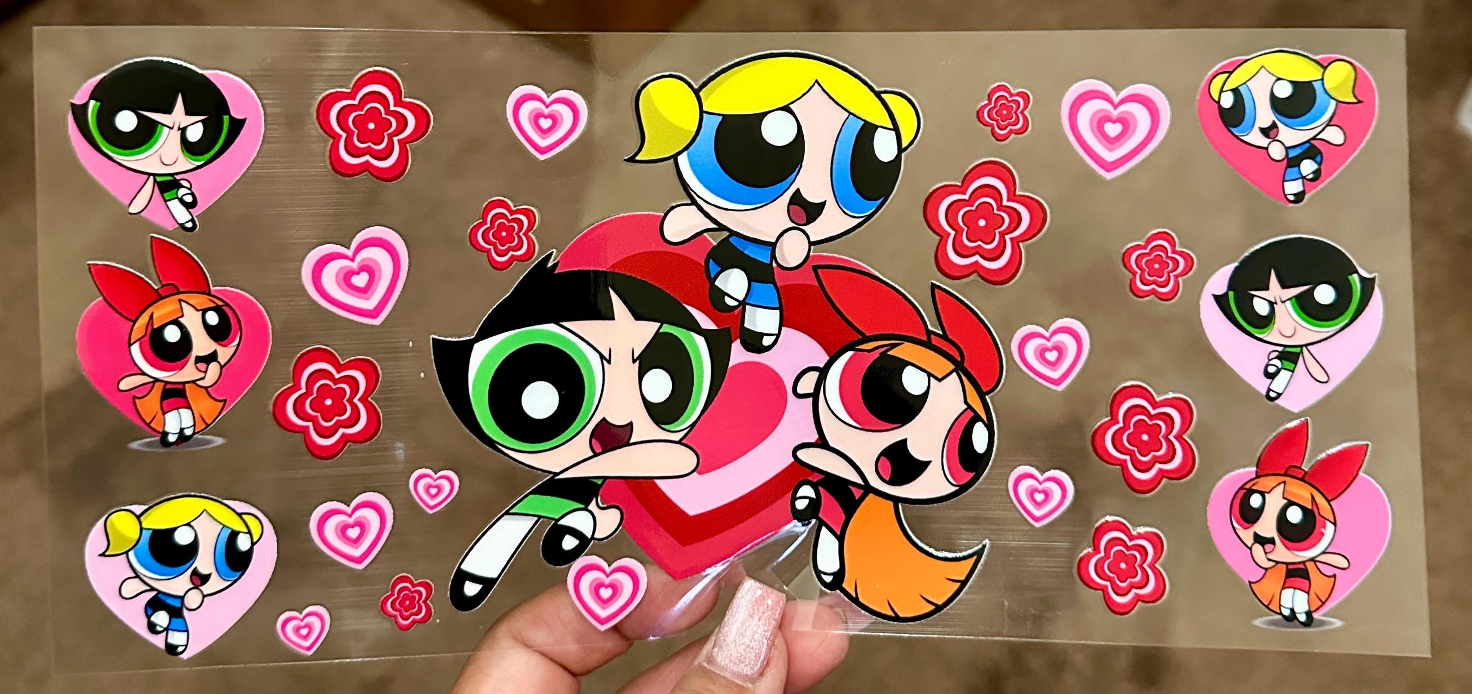 Powerpuff Girls UV Wrap - Etsy