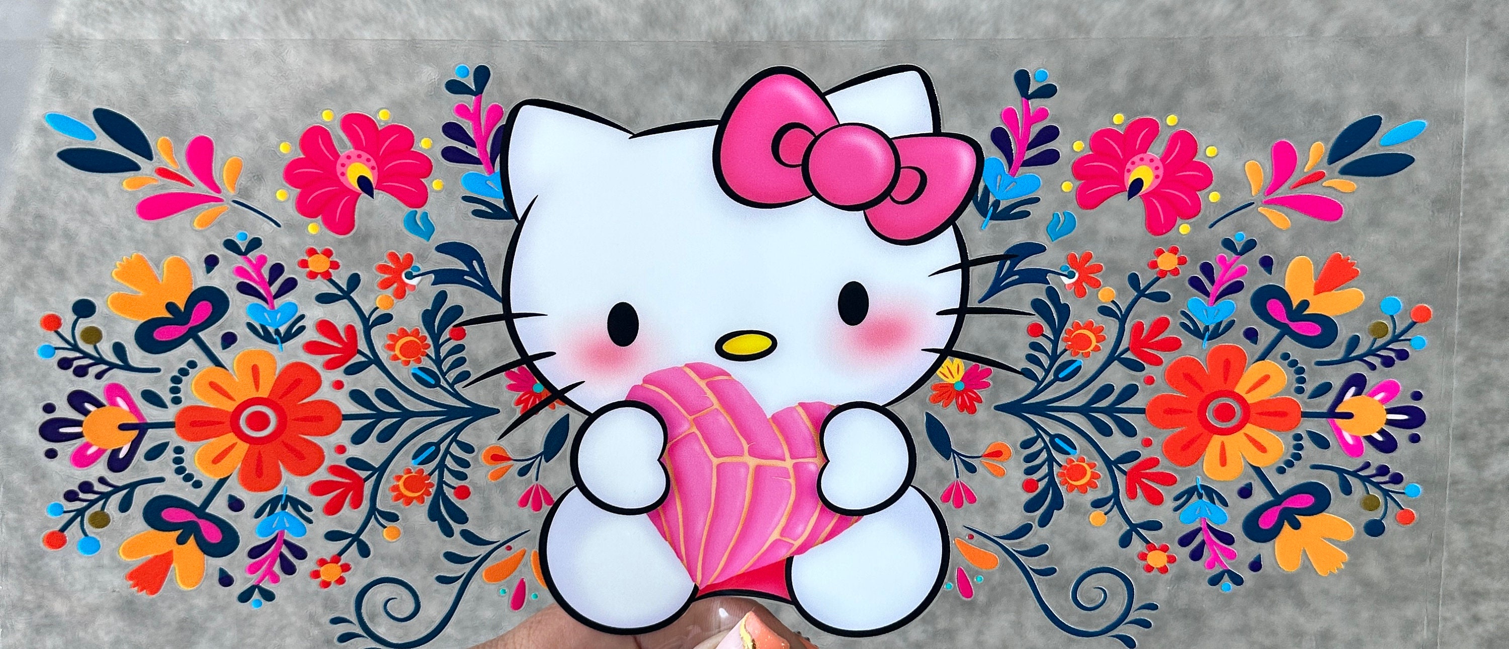 Hello Kitty & Concha Sweet Bread Pan Dulce UV Wrap - Etsy
