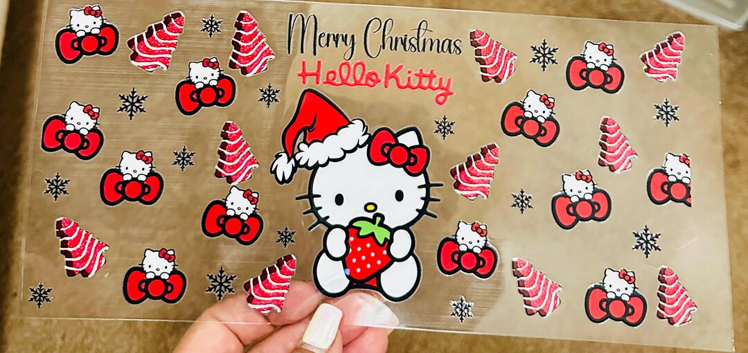 Hello Kitty Bows Christmas UV Wrap - Etsy