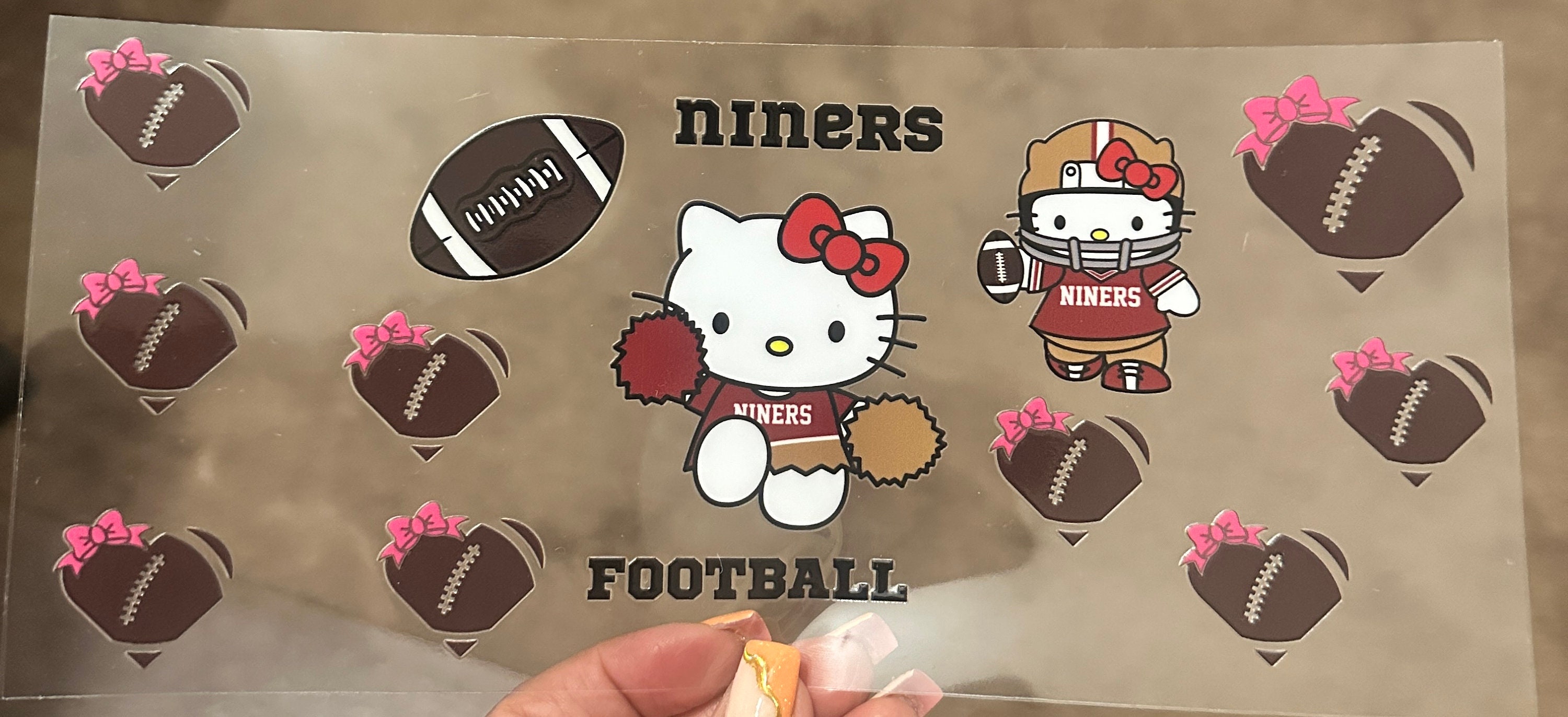 Hello Kitty Football UV Wrap - Etsy